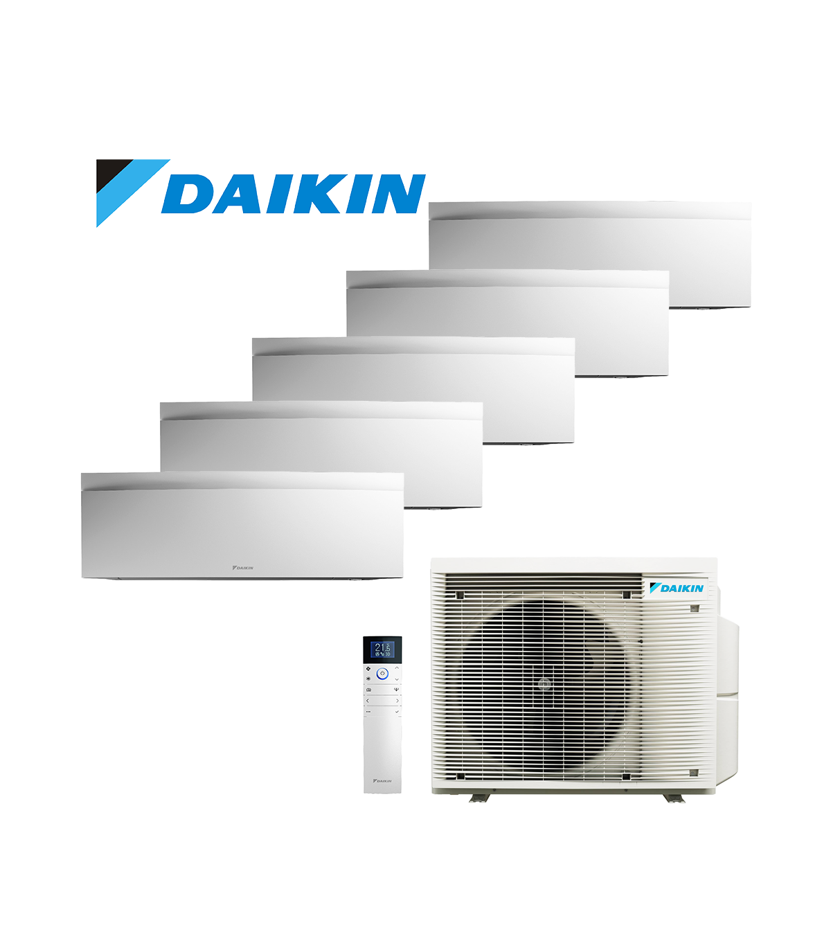 Aer Conditionat MULTISPLIT DAIKIN Emura 5MXM90A / 4x FTXJ25AW + FTXJ35AW Wi-Fi White R32 Inverter