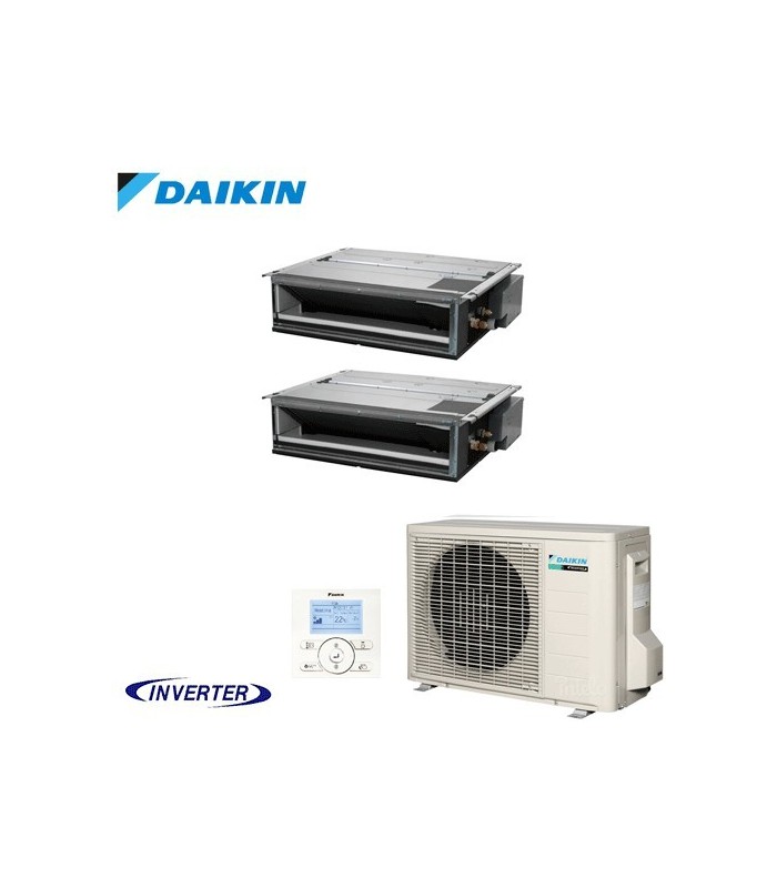 Aer Conditionat MULTISPLIT Duct DAIKIN 2MXM50M9 / 2x FDXM25F9 Dublu ...